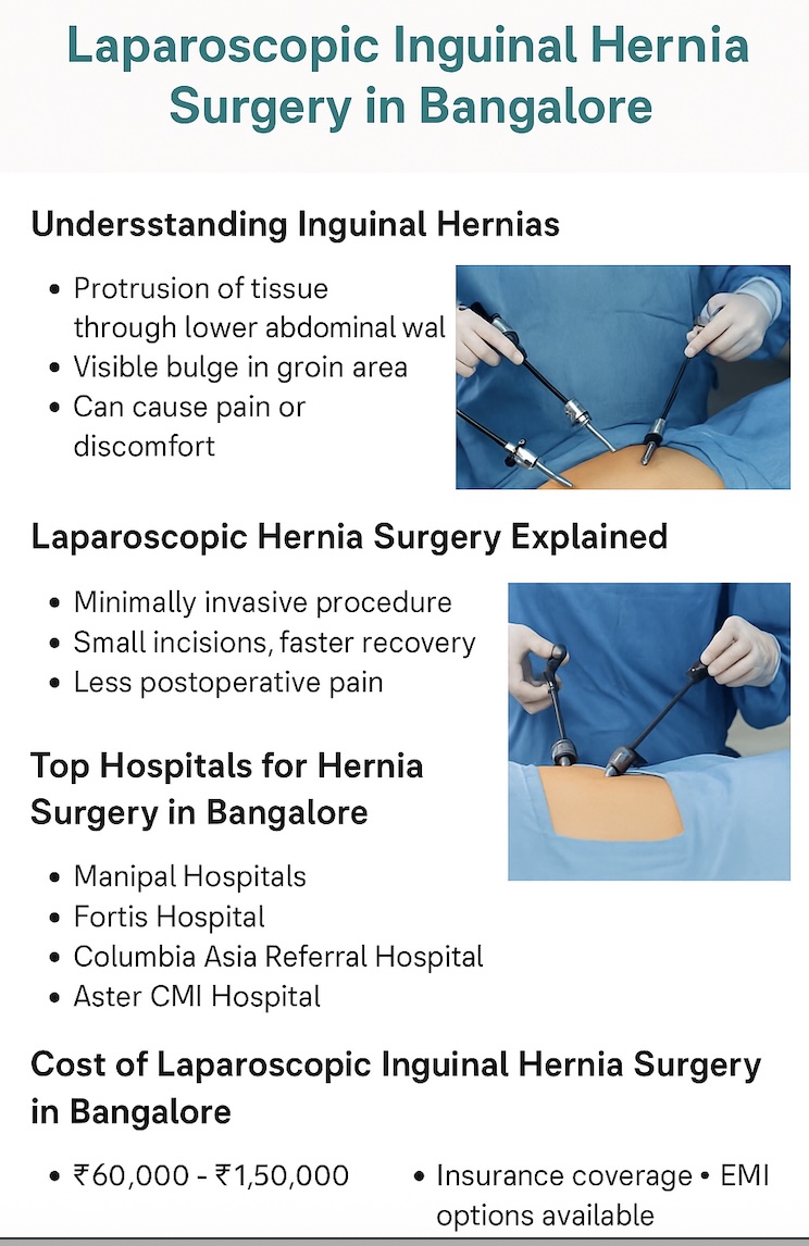 Laparoscopic Inguinal Hernia Surgery in Bangalore - My Blog